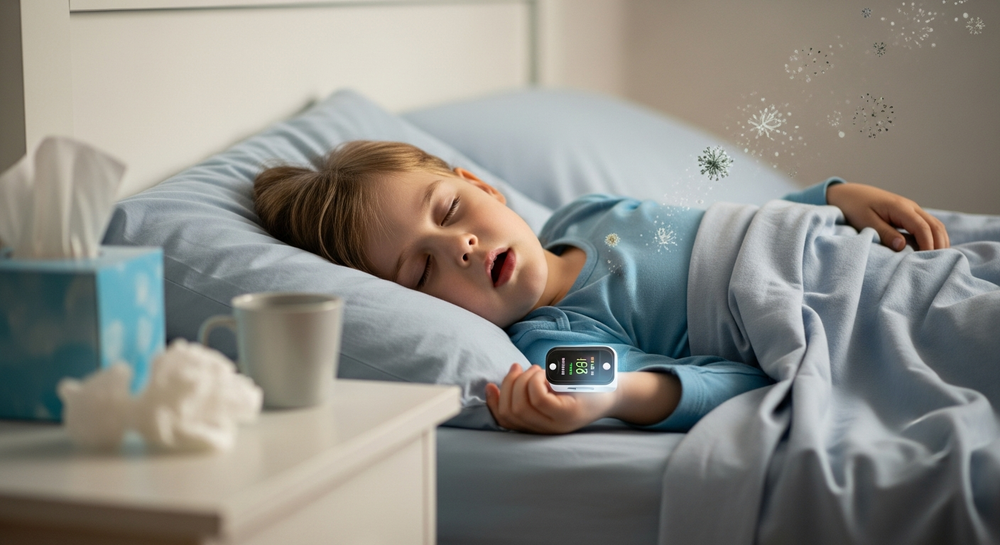 Congestie Nazală Copii și Oxigen Scăzut în Somn: Impactul Alergiilor ...